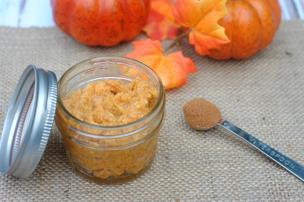 DIY Homemade Pumpkin Body Scrub Recipe - {Not Quite} Susie Homemaker