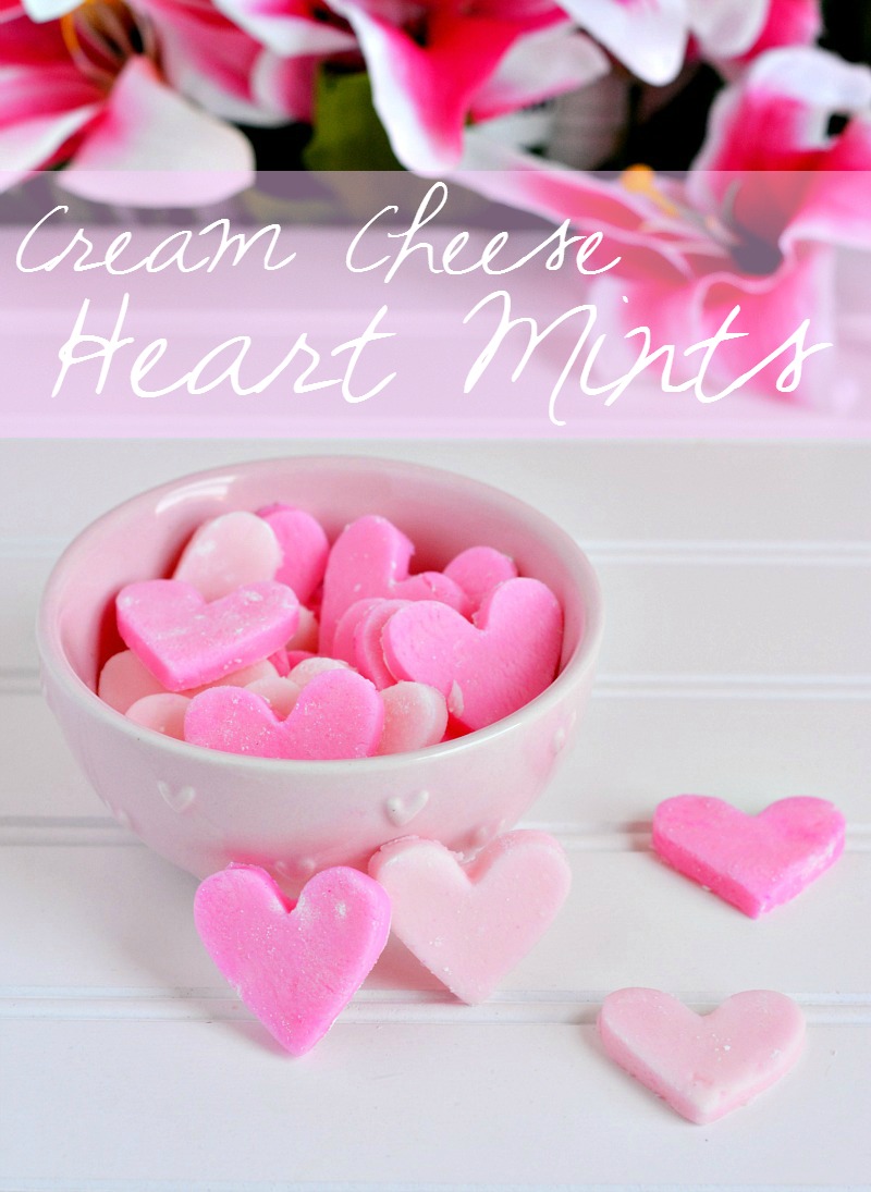 Cream Cheese Heart Mints Recipe - {Not Quite} Susie Homemaker