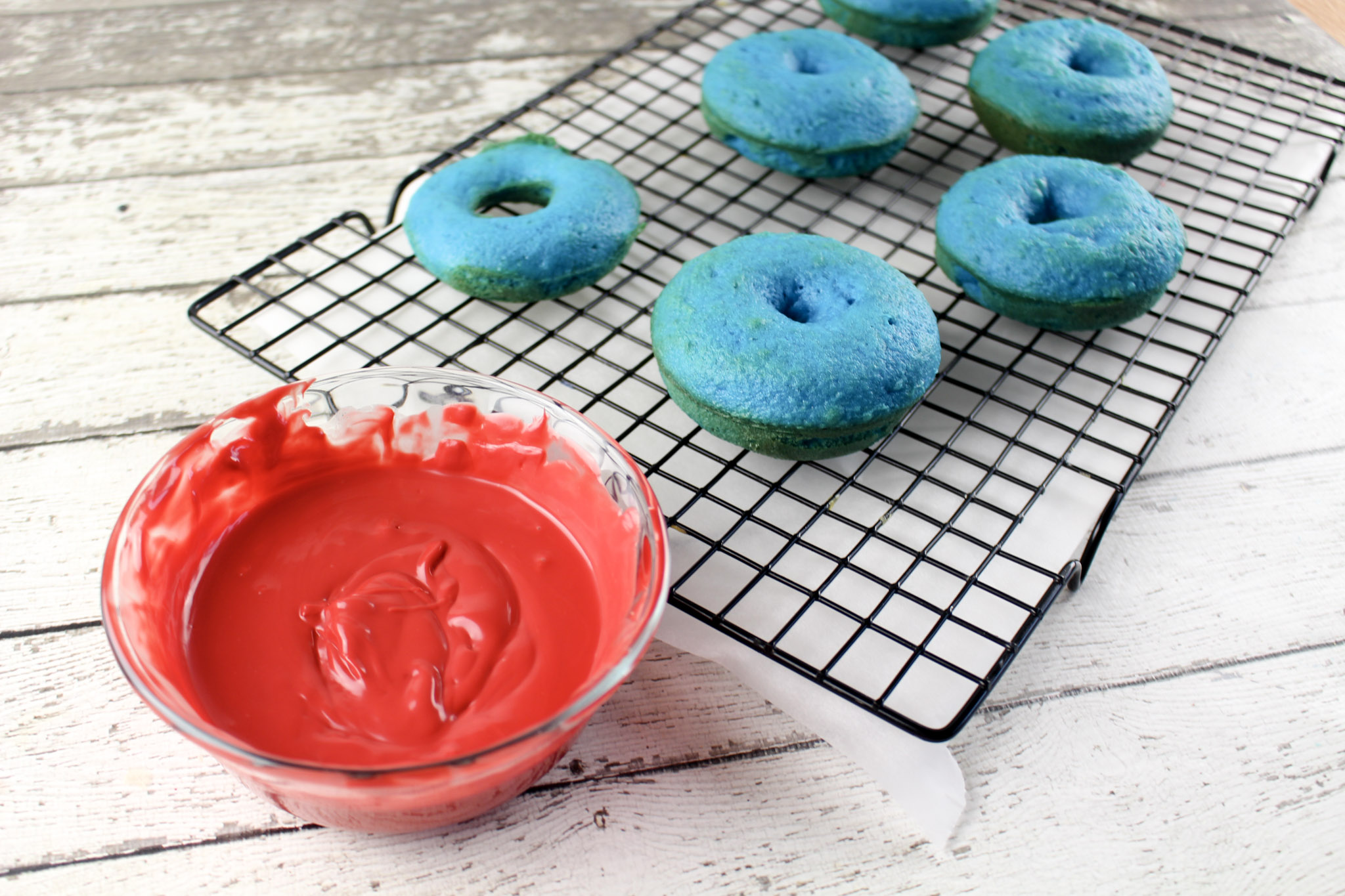 Spider-Man Webslinger Donuts Recipe - {Not Quite} Susie Homemaker