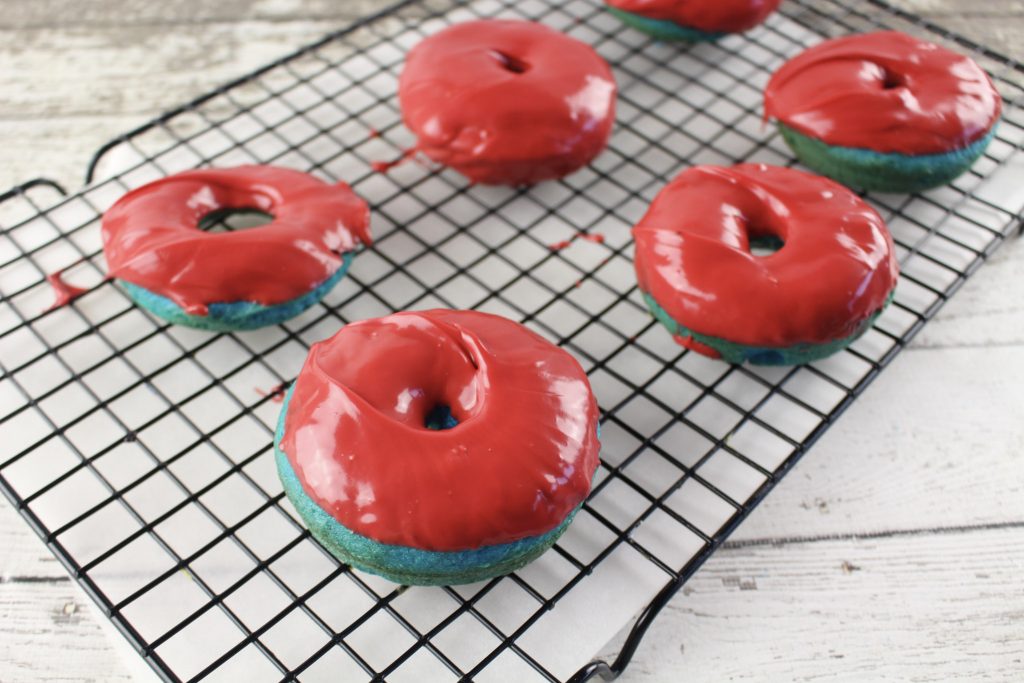 Spider-Man Webslinger Donuts Recipe - {Not Quite} Susie Homemaker