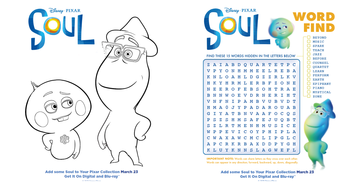 Disney Pixar's Soul is Coming to Blu-ray & Digital! - {Not Quite} Susie ...