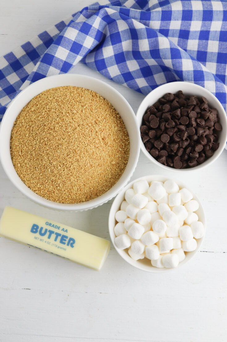 4 Ingredient S'mores Bars- Easy Summer Dessert Recipe - {Not Quite ...