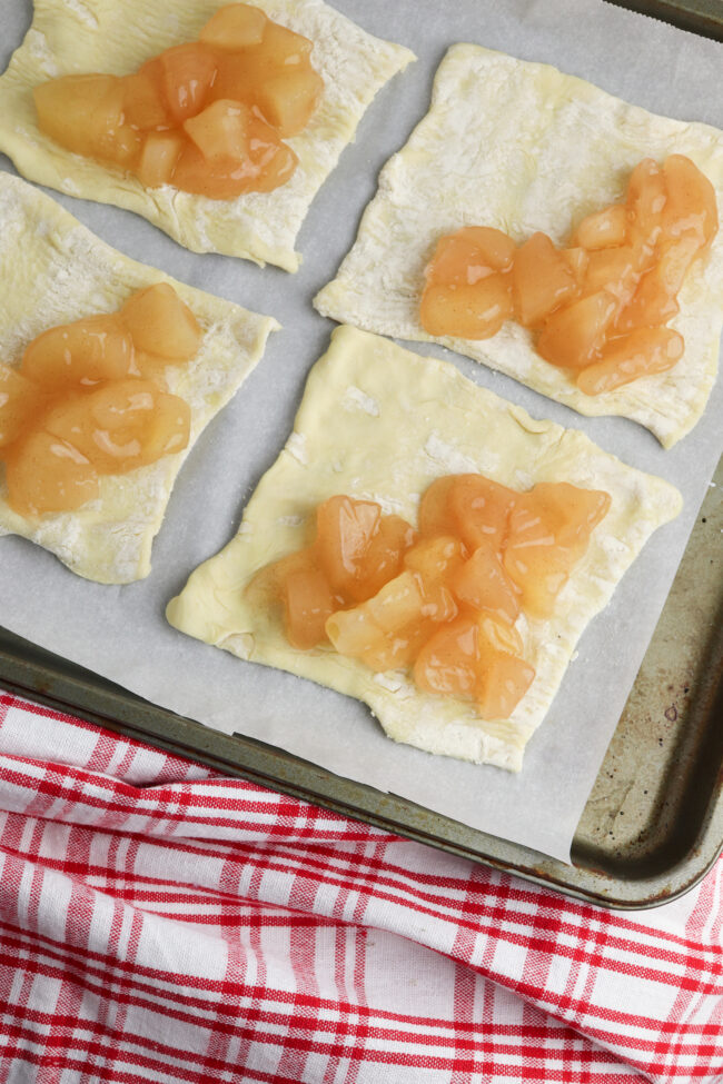 Easy Caramel Apple Turnovers Recipe | Just 4 Ingredients! - {Not Quite ...