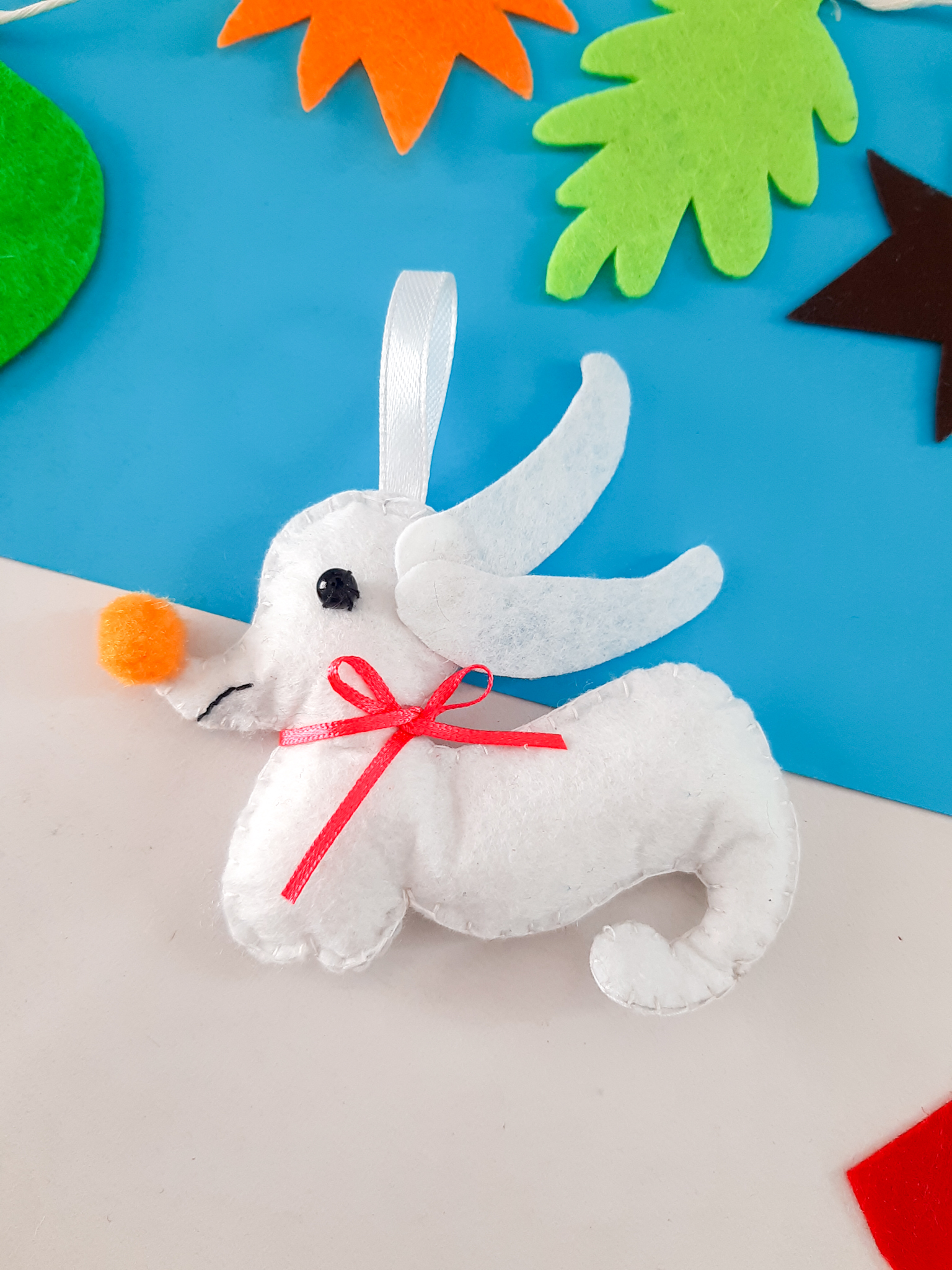 DIY The Nightmare Before Christmas Ornament: Zero the Dog - {Not Quite ...