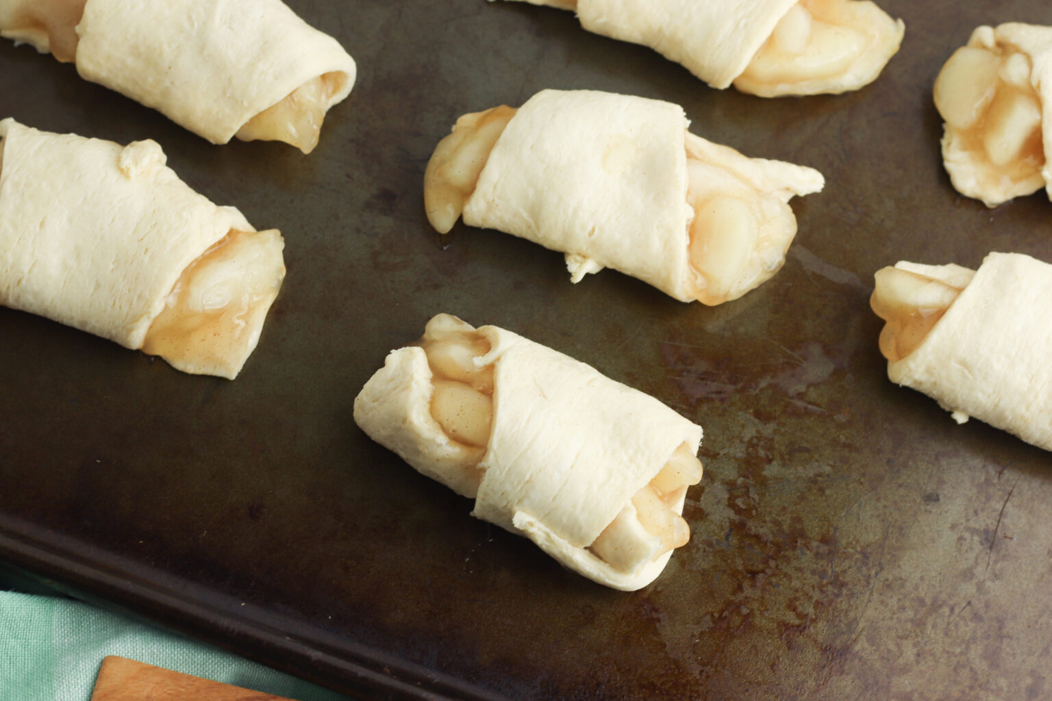 Caramel Apple Pie Crescents Recipe - {Not Quite} Susie Homemaker