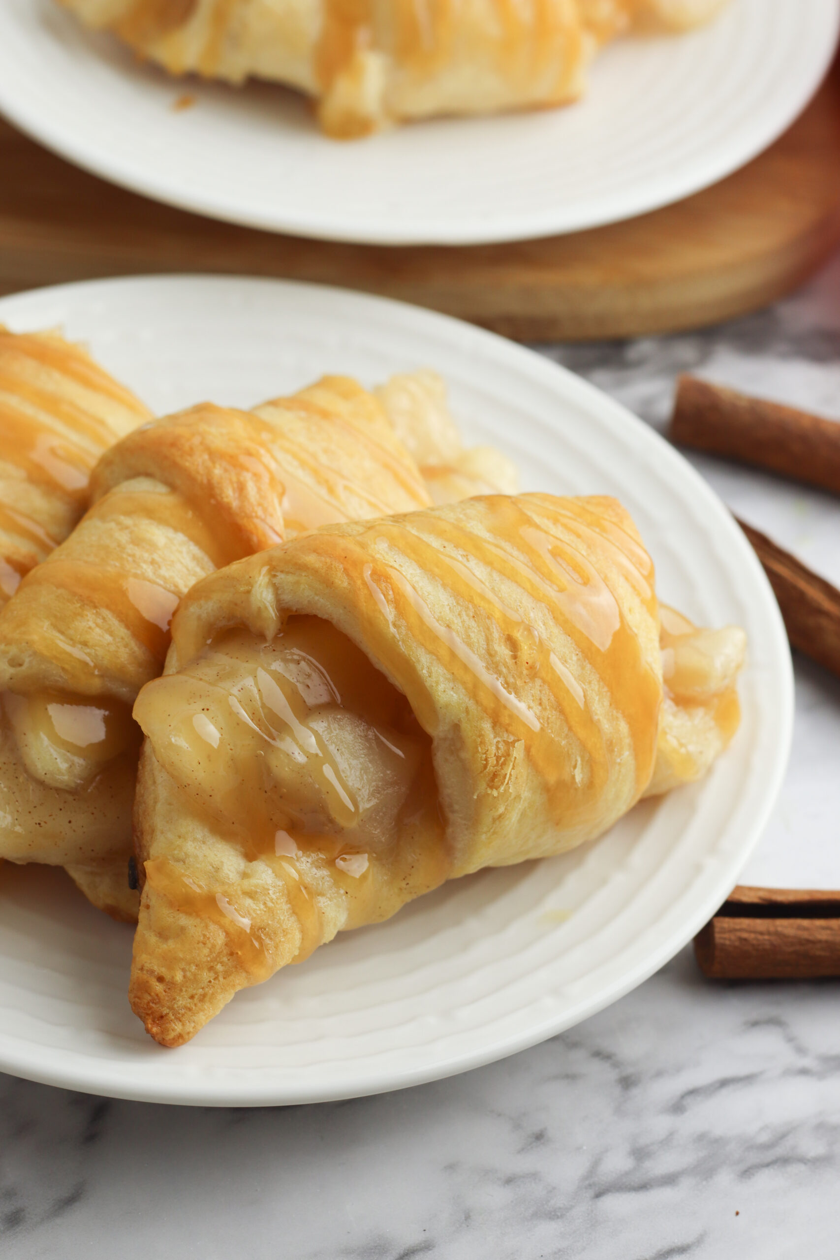 Caramel Apple Pie Crescents Recipe - {Not Quite} Susie Homemaker