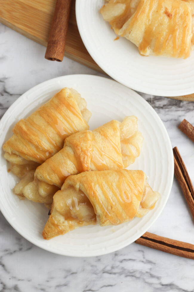 Caramel Apple Pie Crescents Recipe - {Not Quite} Susie Homemaker