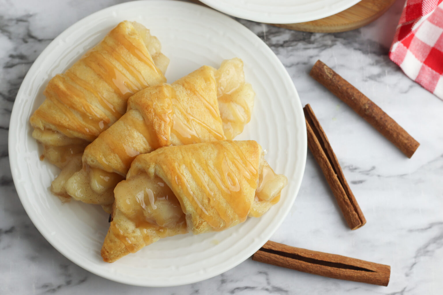 Caramel Apple Pie Crescents Recipe - {Not Quite} Susie Homemaker