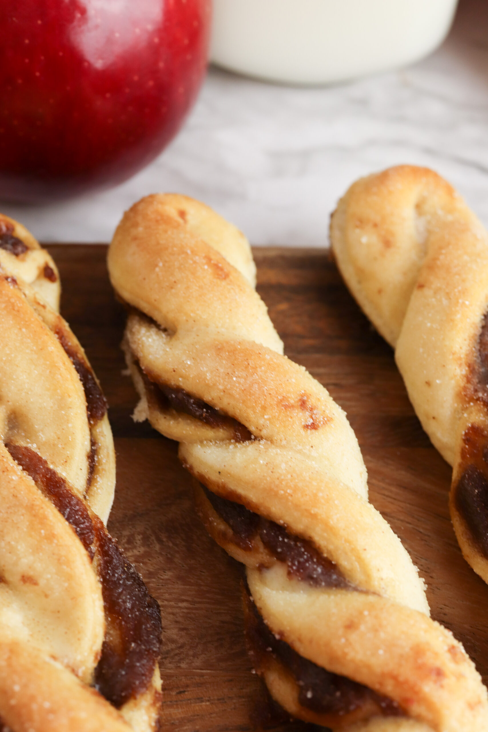 Apple Butter Twists Recipe - Using Crescent Rolls! - {Not Quite} Susie ...