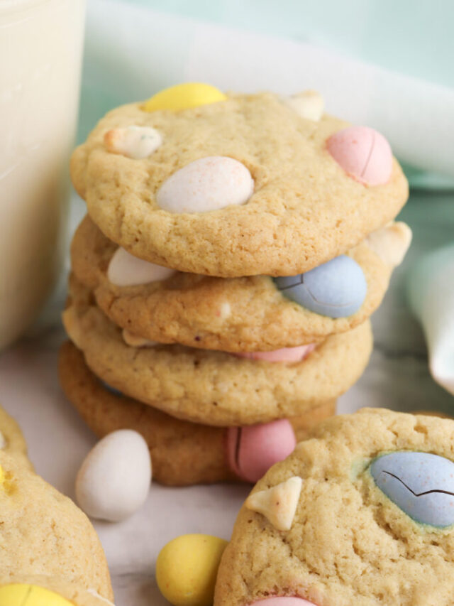 Cadbury Mini Eggs Cookies - {Not Quite} Susie Homemaker
