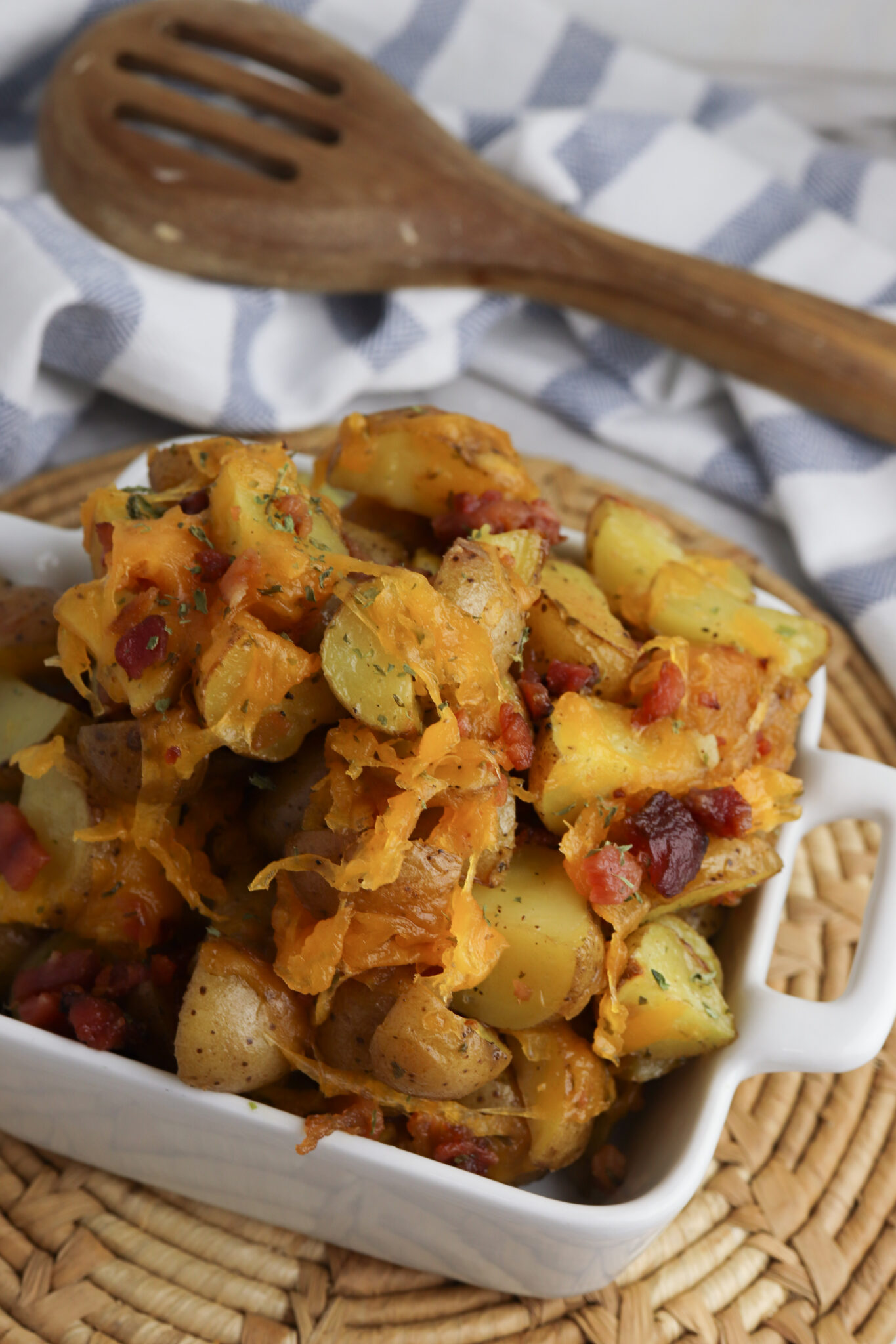 Loaded Roasted Potatoes Recipe - {Not Quite} Susie Homemaker
