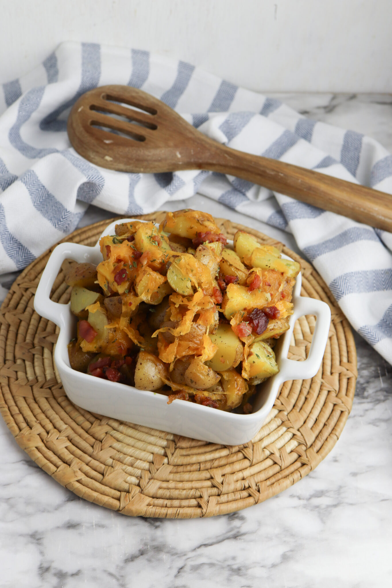 Loaded Roasted Potatoes Recipe - {Not Quite} Susie Homemaker