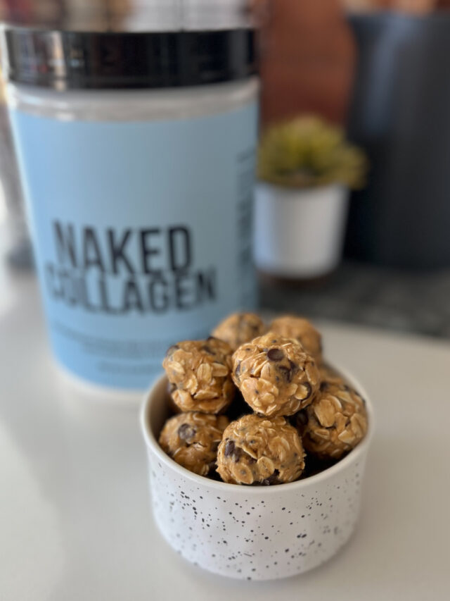 No Bake Protein Balls Recipe Featuring Naked Collagen by Naked ...