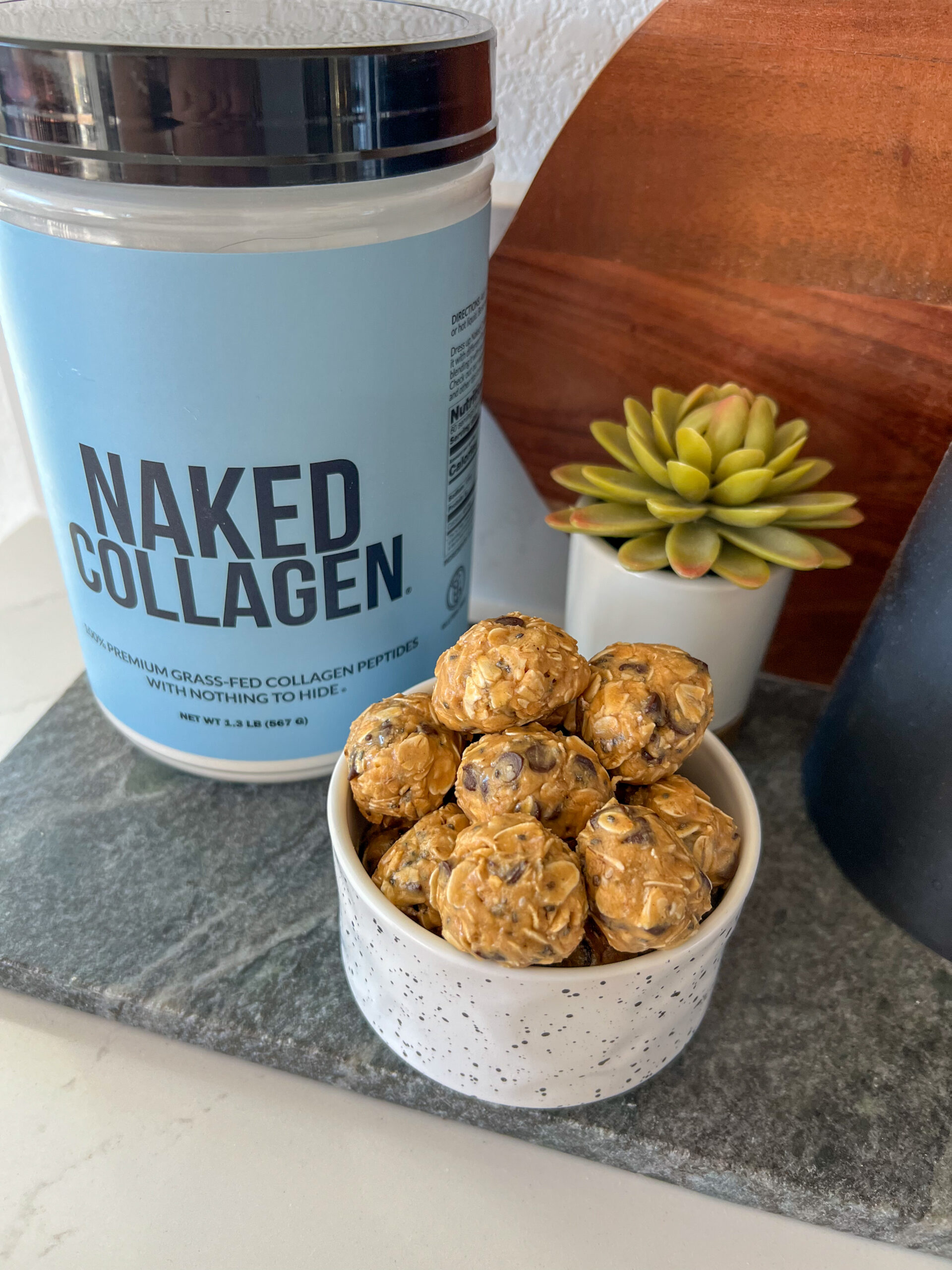 No Bake Protein Balls Recipe Featuring Naked Collagen by Naked ...