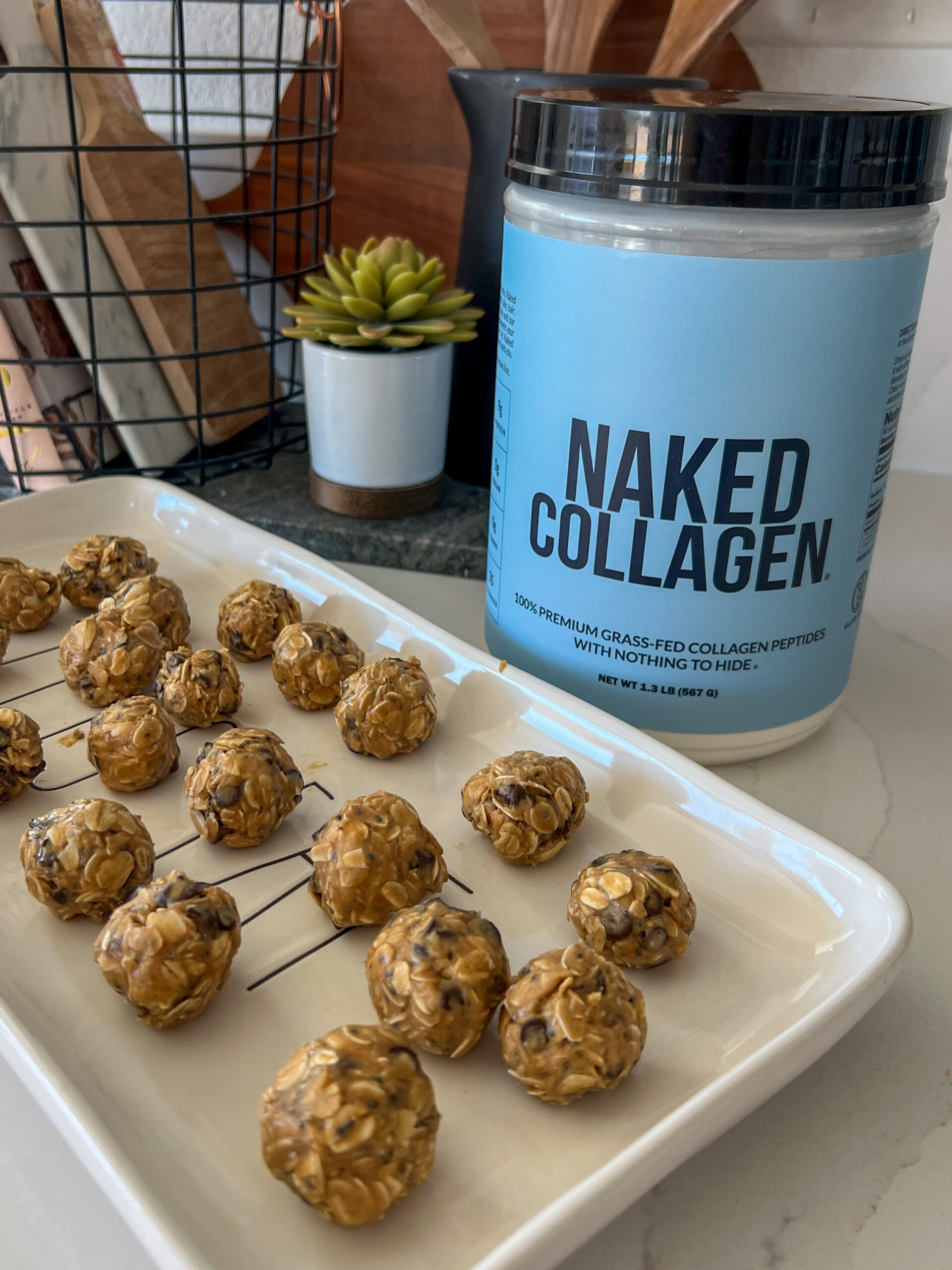 No Bake Protein Balls Recipe Featuring Naked Collagen by Naked ...